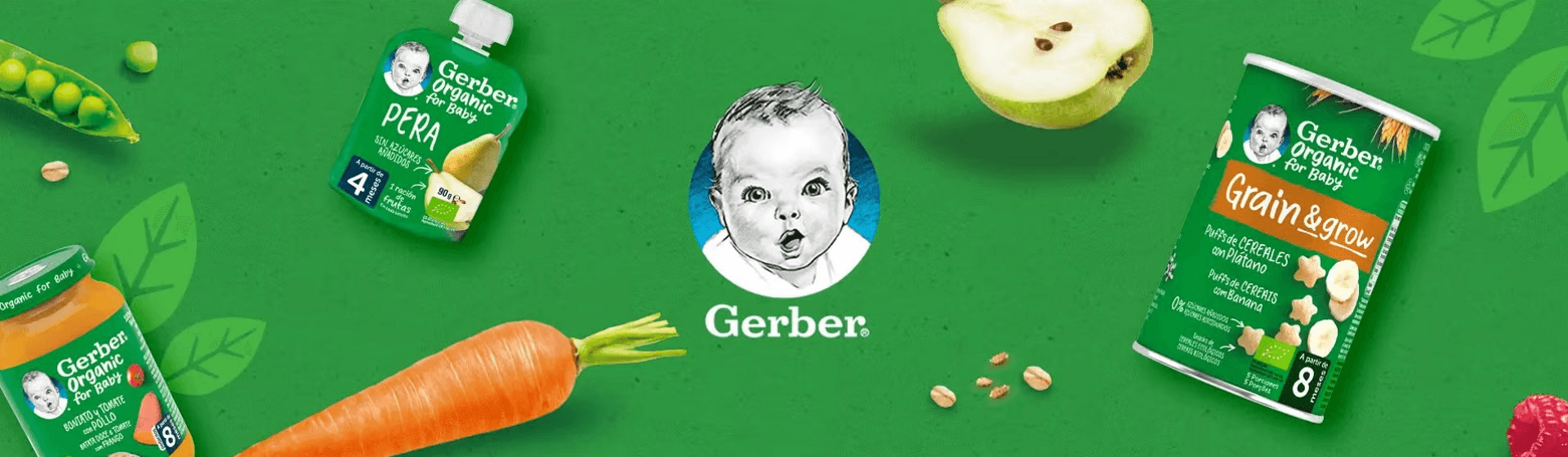 GERBER: Descubra a gama | Clube Bebé Nestlé